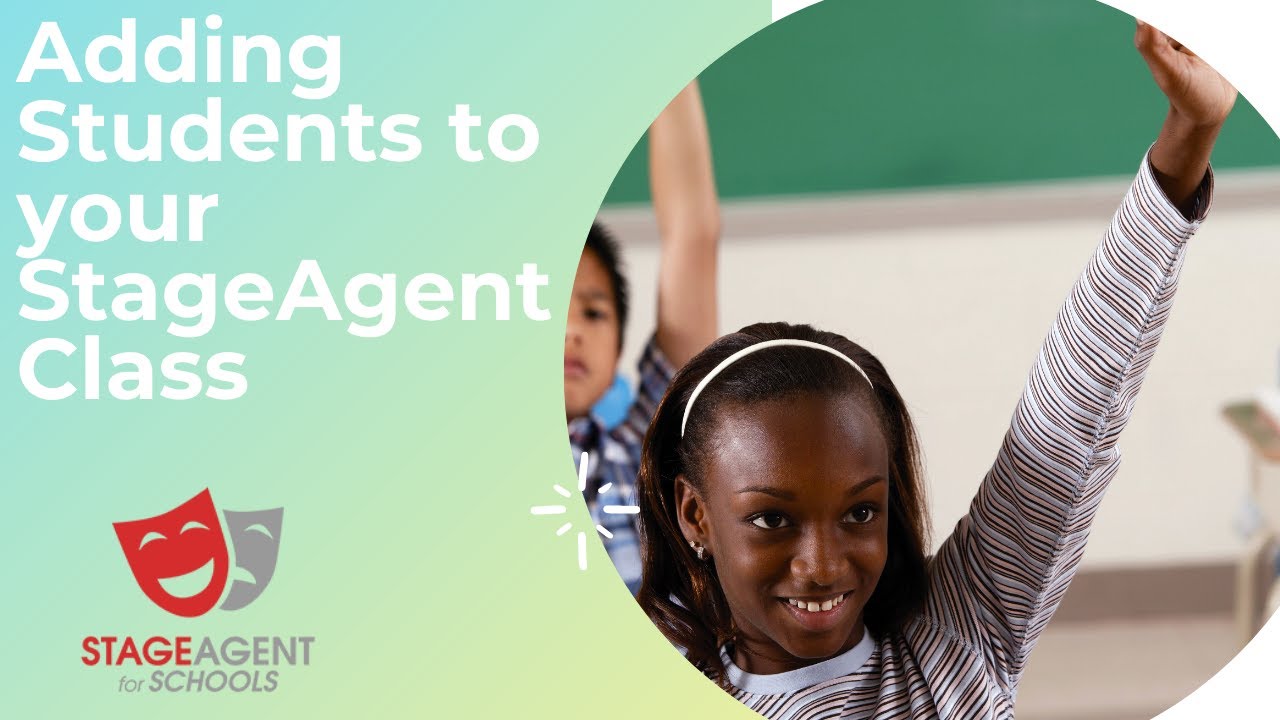 Adding Students to your StageAgent Class - YouTube