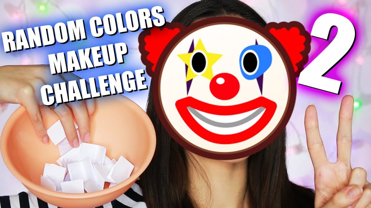 #2 RANDOM COLORS MAKEUP CHALLENGE | Sofija Grijak Ilicic - YouTube