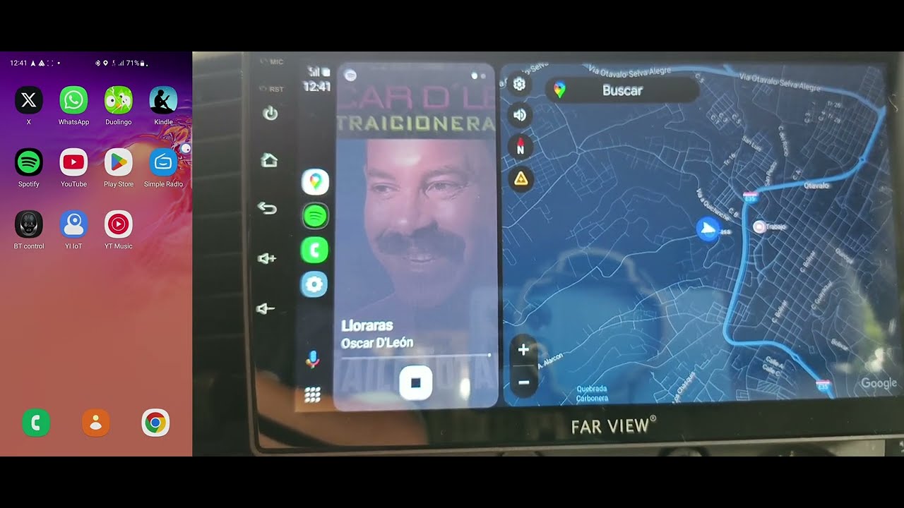 Android Auto inalámbrico Wi Fi & Bluetooth sin cables con Zlink , TLINK ...