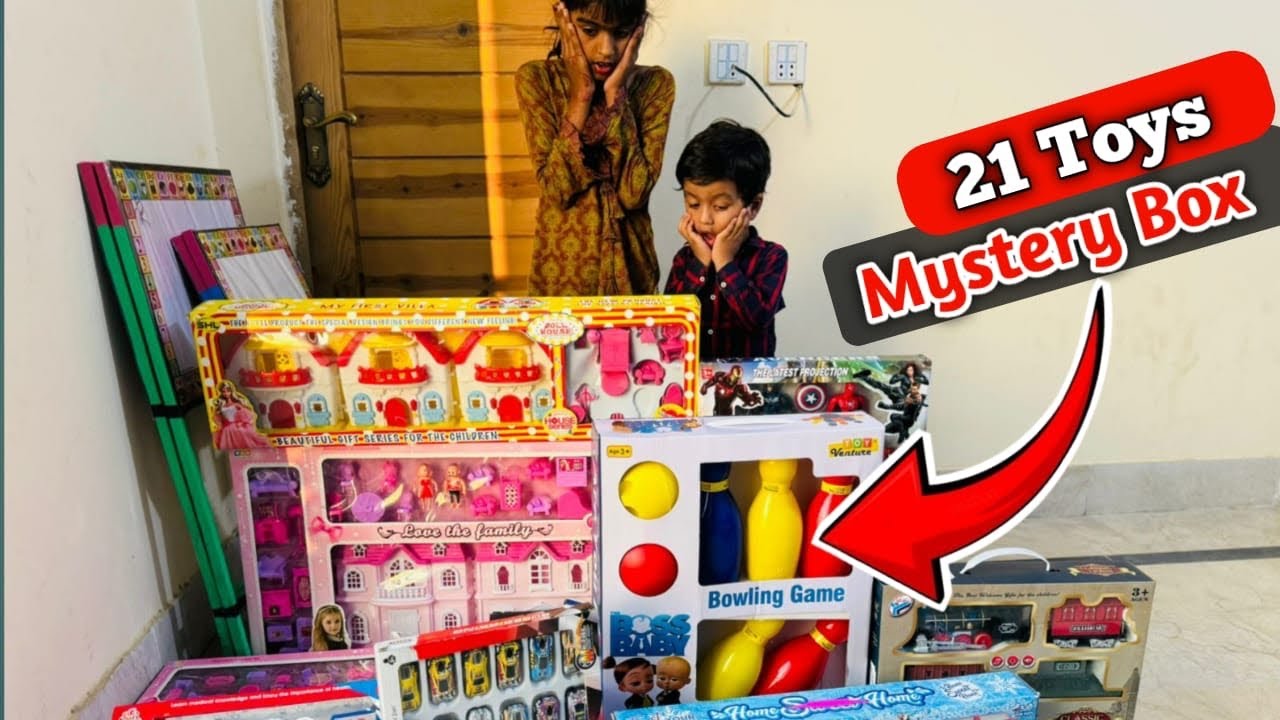21 Toys Mystery Box 📦 - YouTube