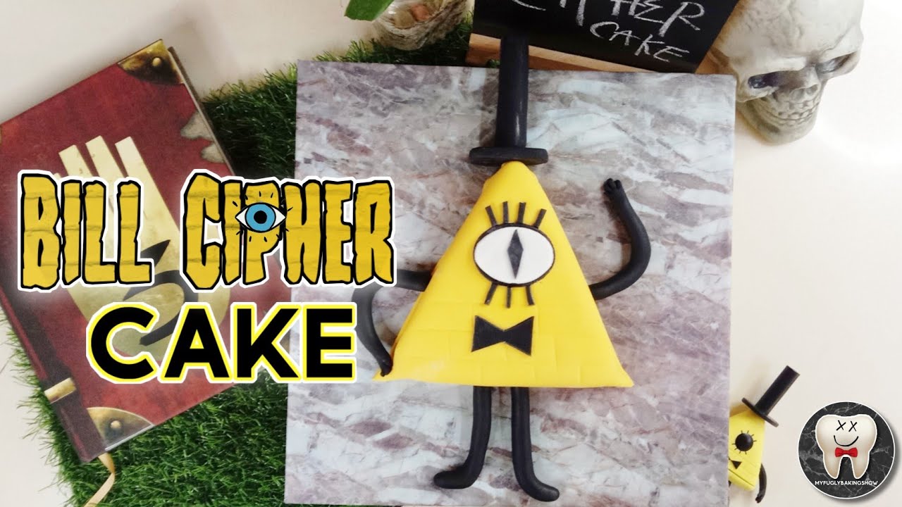 BILL CIPHER CAKE From GRAVITY FALLS | MY FUGLY BAKING SHOW - YouTube