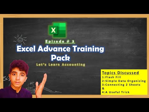 Flash Fill & Hyperlink | Excel Advance Course | Episode 3 | Tech With ...
