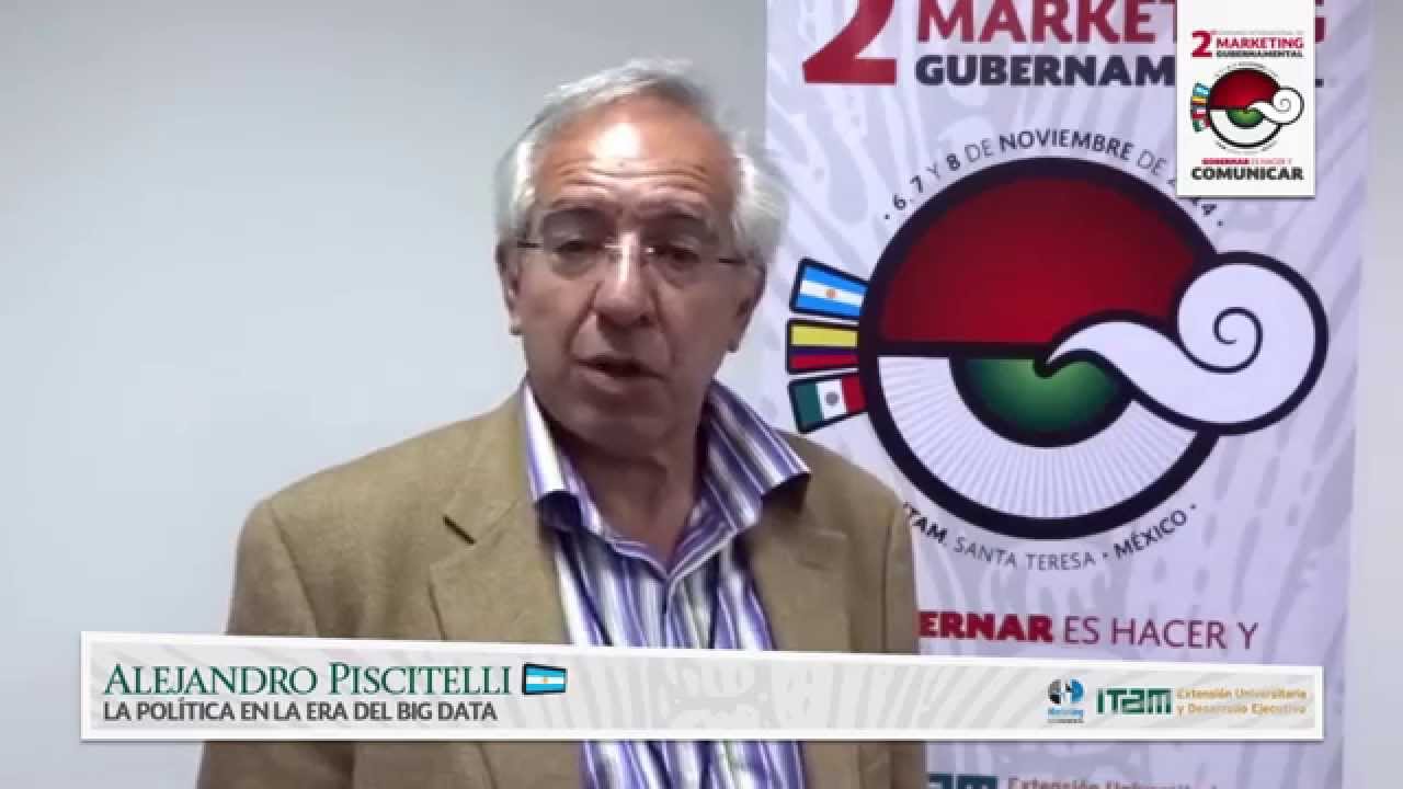 Alejandro Piscitelli (La política en la era del Big Data) - YouTube