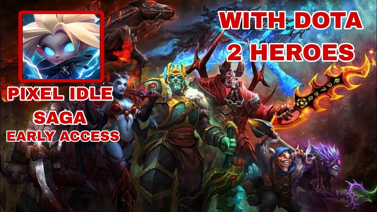 PIXEL IDLE SAGA: DOTA HEROES IDLE RPG GAME - YouTube