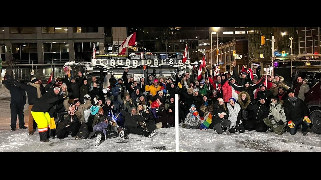 Friends of Freedom join Jim Kerr in a reliving of the Freedom Convoy ...