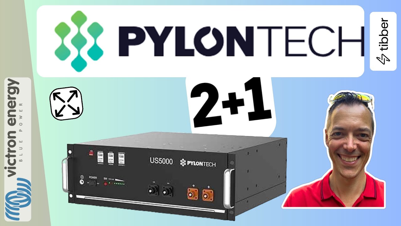 Victron thuisbatterij | accu capaciteit uitbreiden met Pylontech - YouTube
