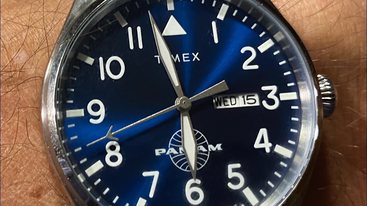 Timex Pan Am Unboxing - YouTube