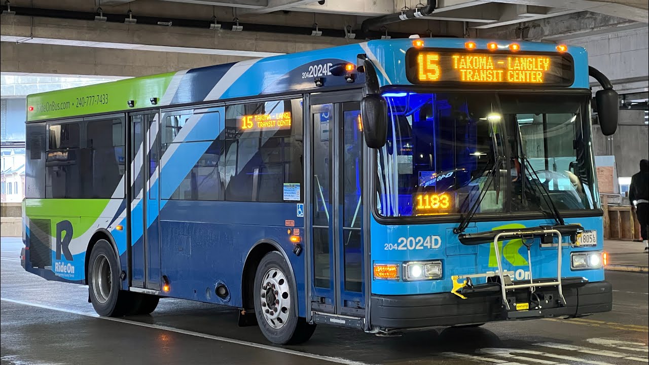 Montgomery County Transit Ride On: 2020 Gillig Advantage LF29 #2024D on ...