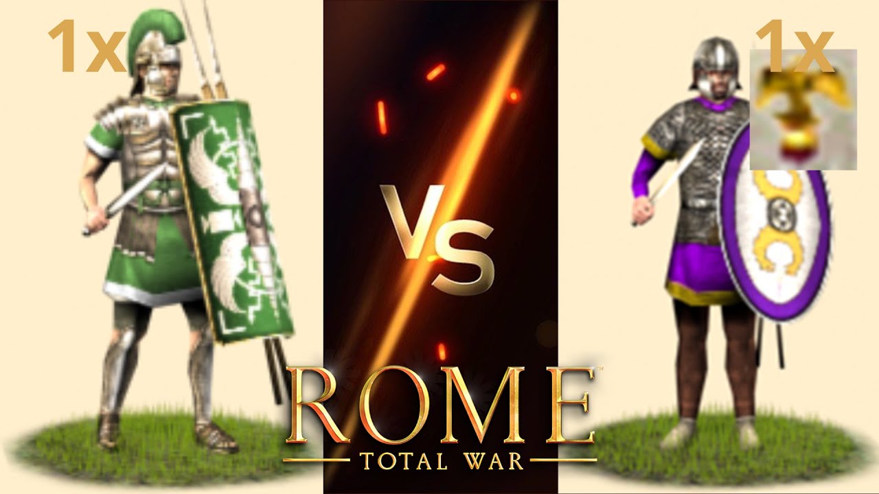 Comitatenses First Cohort Vs. Roman Infantry Roster in OG Rome: Total ...