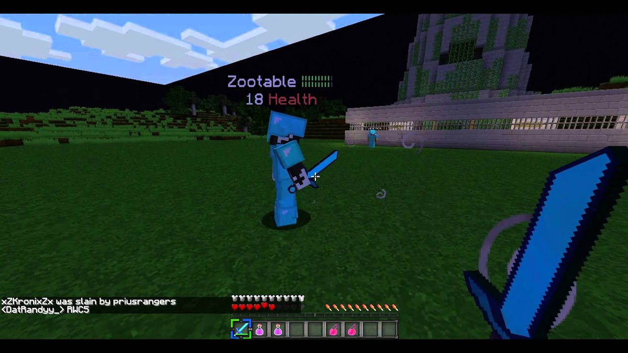 Minecraft - Panda PvP - Zootable Hacking - YouTube