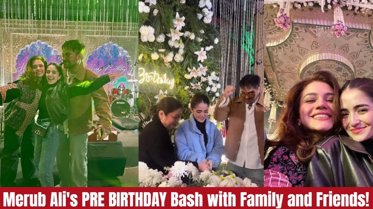 Merub Ali's PRE BIRTHDAY Bash with Family and Friends! - YouTube