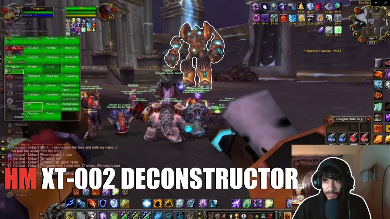 First Time Downing HM XT-002 Deconstructor 25M | WOTLK Classic - YouTube