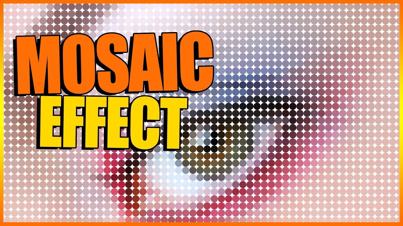 How to create a Mosaic in Photoshop : Quick and Easy Steps - YouTube