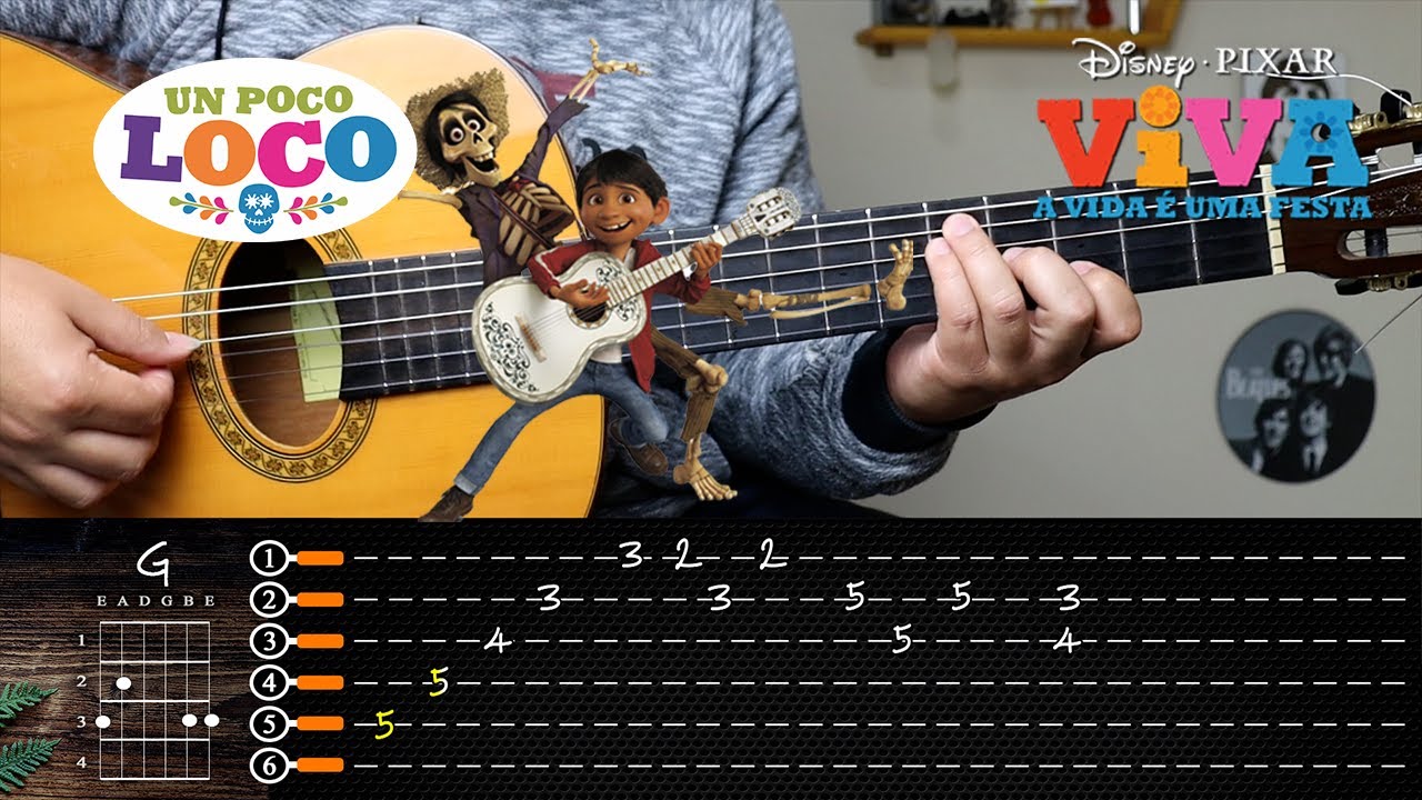 Un Poco Loco (Tablatura) | Solo de Violão (Viva a Vida é uma Festa ...