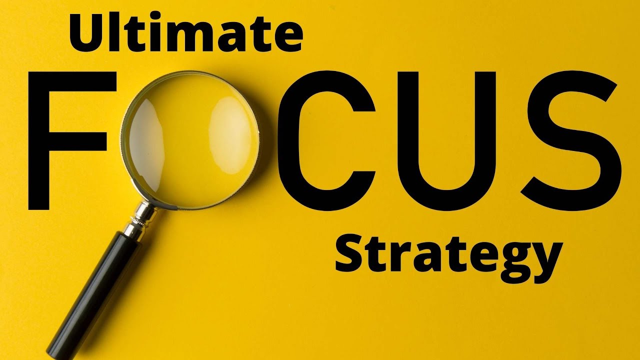 Ultimate Focus Strategy Book Summary - YouTube