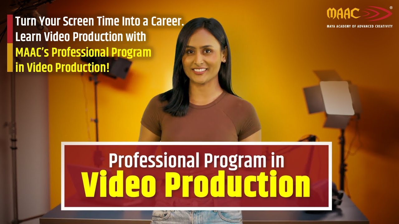 Create. Edit. Elevate: Join MAAC's Professional Program in Video ...