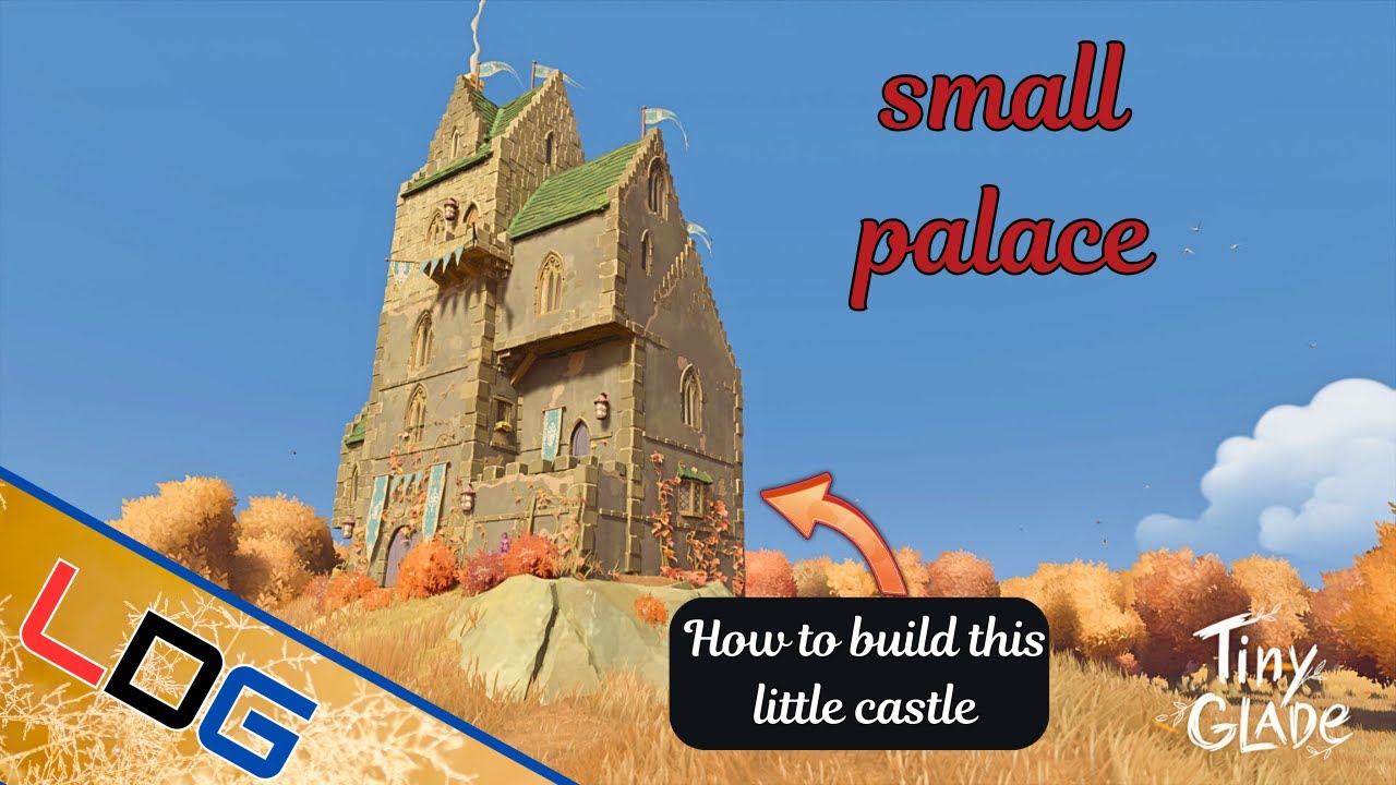 How did you build such a small medieval palace? Tiny glabe - YouTube