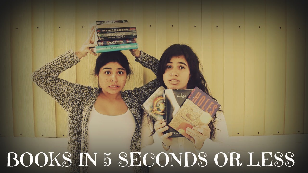 Books in 5 Seconds or Less - YouTube