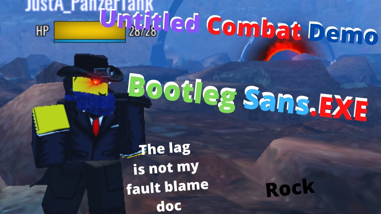 Bootleg Sans.EXE|(Roblox) Untitled Combat Demo - YouTube