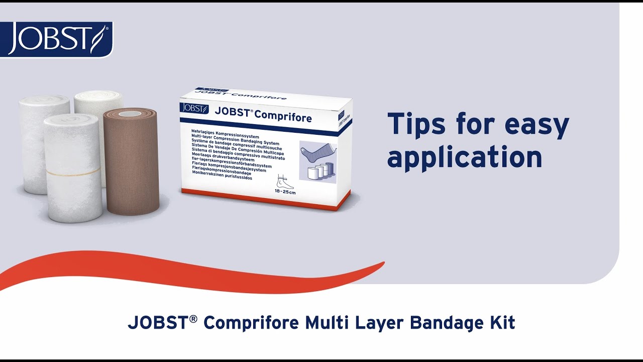 Tips for easy application of JOBST® Comprifore - YouTube