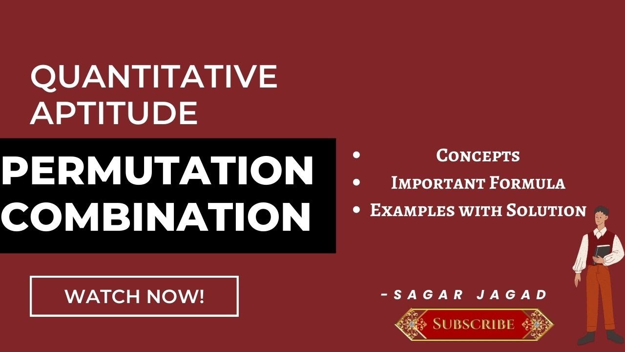 Permutation and Combination| Concept and MCQ for Competitive Exam - YouTube