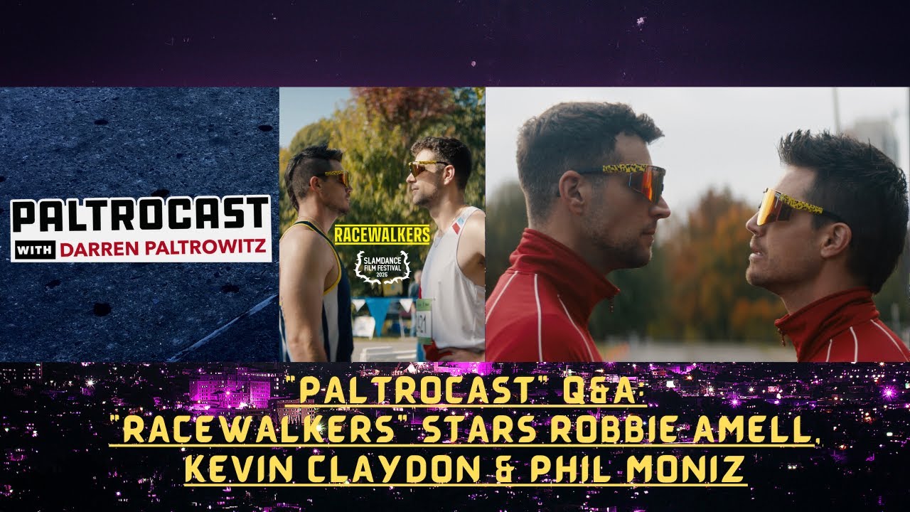 Q&A: "Racewalkers" Stars Robbie Amell, Kevin Claydon & Phil Moniz - YouTube