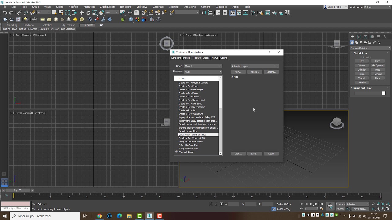 Maitrise l'interface de V-Ray pour 3DS Max - YouTube