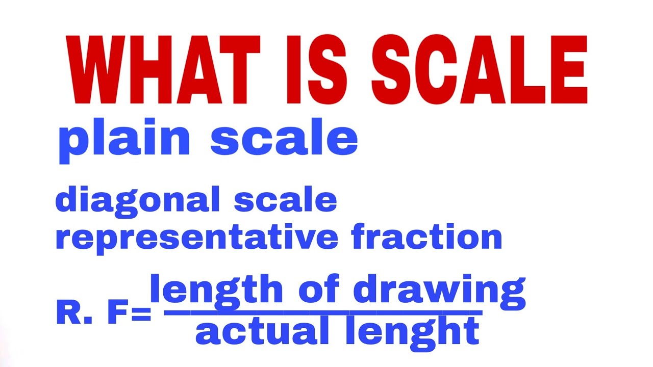 What is scale (plain scale, diagonal scale) - YouTube