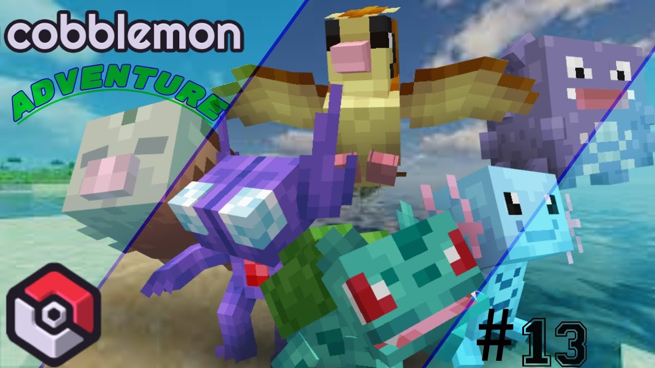 construyendo mi base |minecraft cobblemon Adventure #13 - YouTube