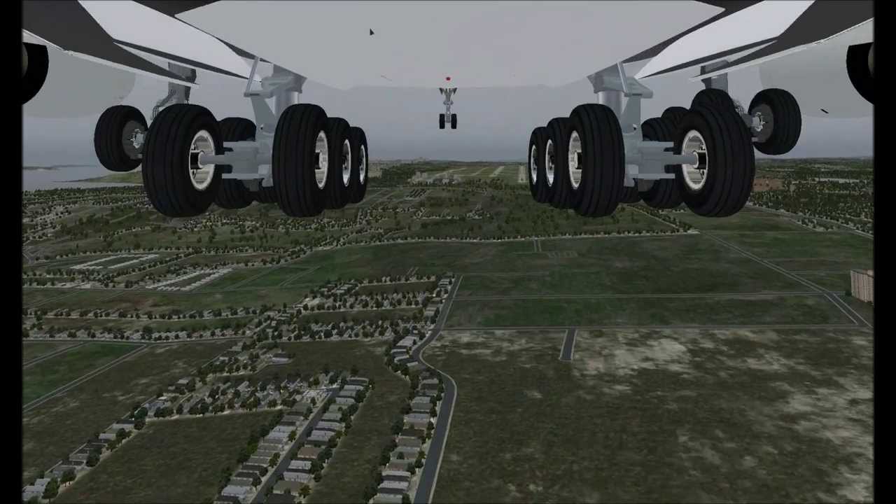 A380 Landing 01: Underbelly perspective - YouTube