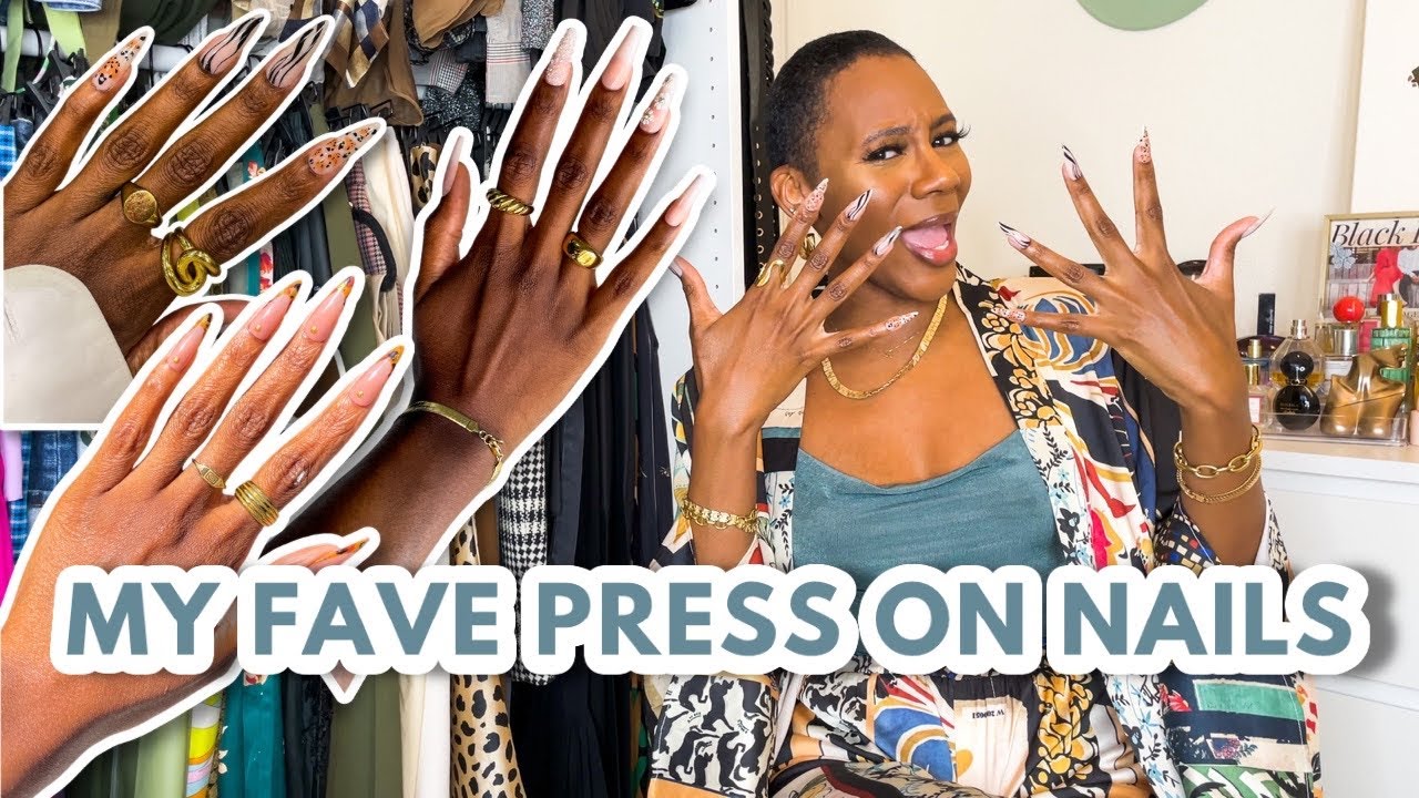 My Favorite Press On Nails and Where to Buy Them - YouTube
