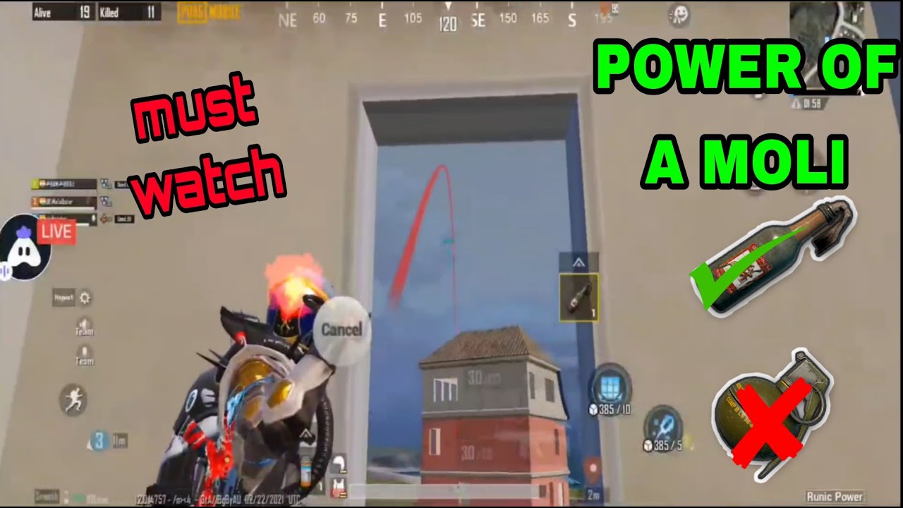 Power of a moli Pubg mobile || Pubg mobile gameplay || Pubg mobile frag ...