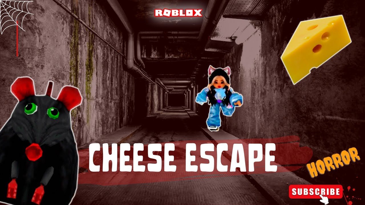 ROBLOX CHEESE ESCAPE [HORROR] [Full Walkthrough] … Scary Mouse - YouTube