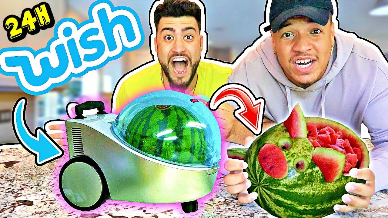 I Only Eat Foods Using The BEST WISH Food Products For 24 Hours ...