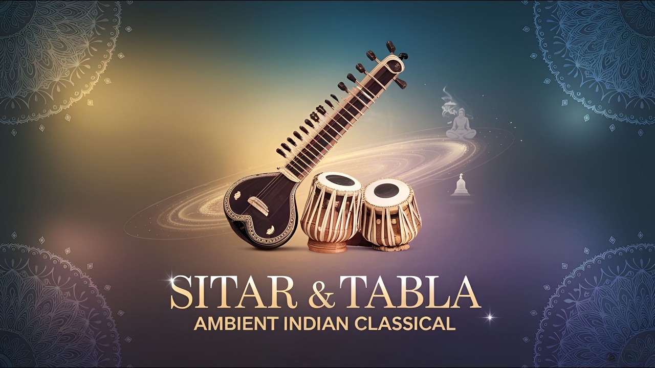 Sitar & Tabla Fusion | Indian Classical Ambient Music for Meditation ...