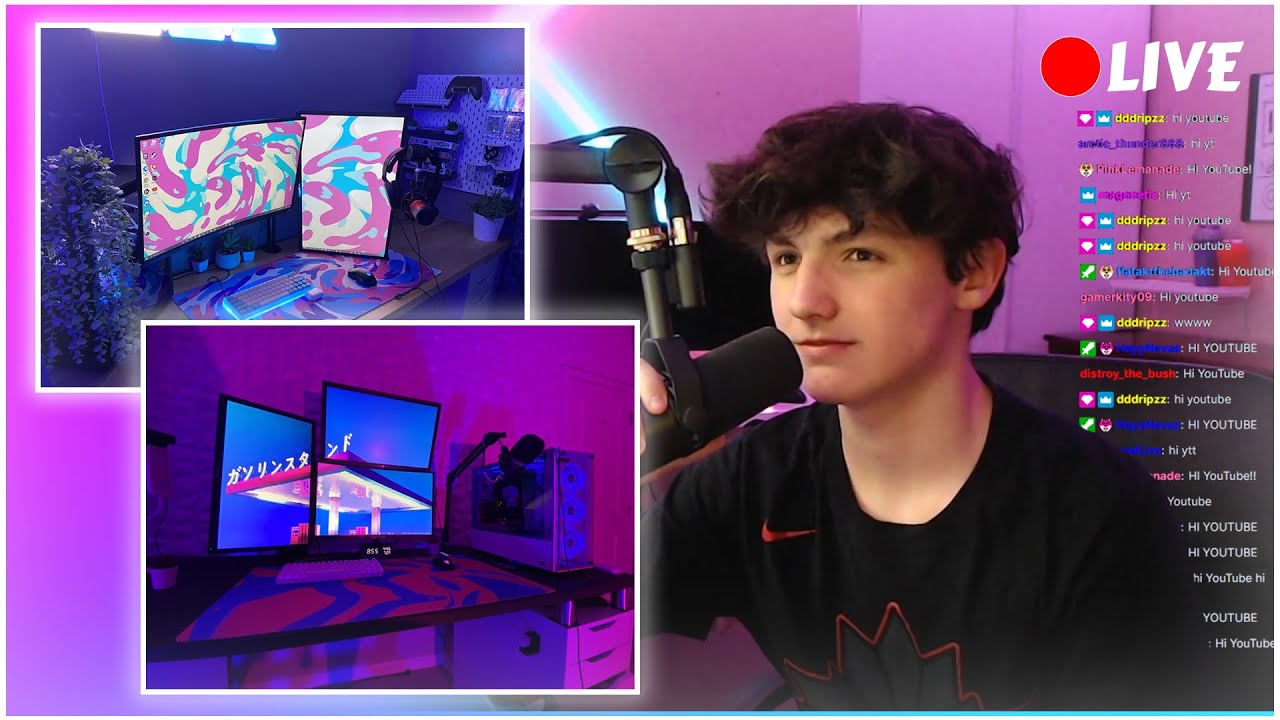 Rating to my Twitch Viewers Gaming Setups (LIVE) - YouTube