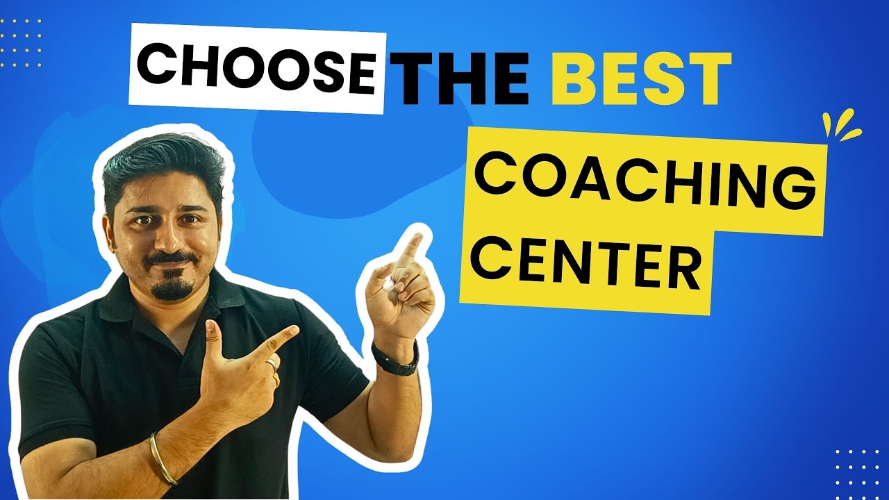 HOW TO CHOOSE A BETTER COACHING CENTER | Study Break Academy - YouTube
