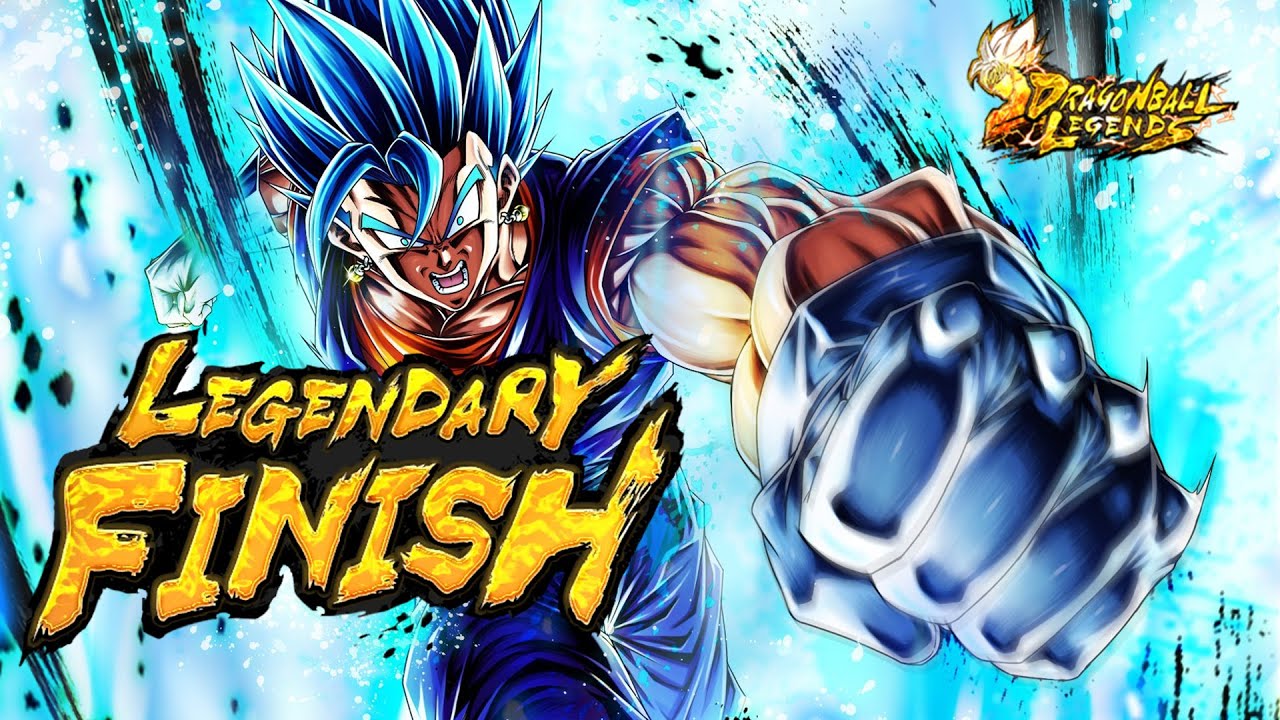 Vegito Blue LEGENDARY FINISH Dragon Ball Legends - YouTube