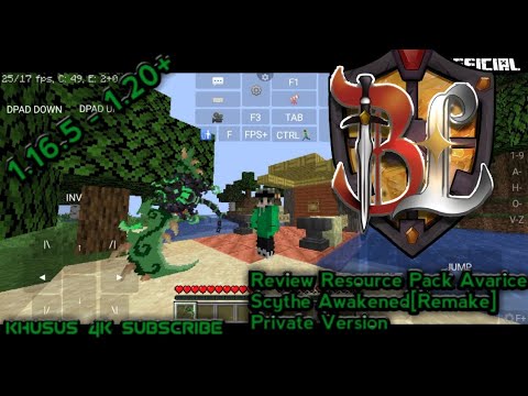 Review Resource Pack Evolusi Avarice Scythe [Remake] Private [1.16 - 1. ...