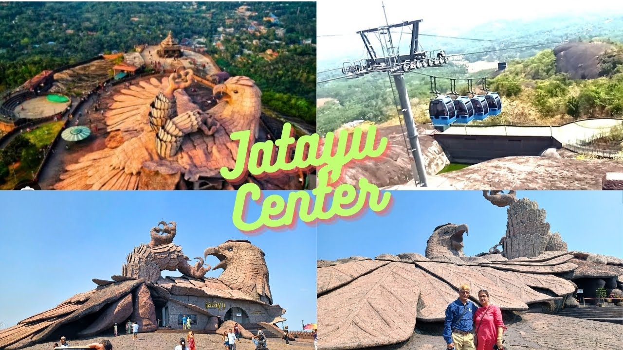 Jatayupara & Jatayu Earth Centre at Kolam in Kerala#জটায়ু আর্থ সেন্টার ...