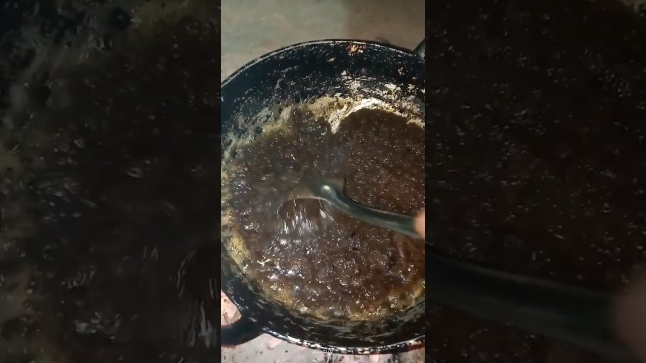 pork blood cooking #short - YouTube