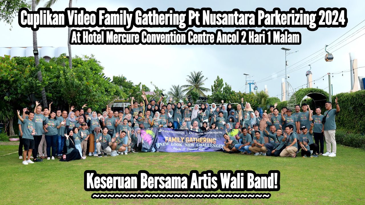 WALI BIKIN SURPRISE DI ACARA FAMILY GATHERING PT NUSANTARA PARKERIZING! - YouTube