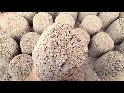 New Softness overloaded 🎉 milky white 🤍 concrete dry crumbling/dusty satisfying ASMR - YouTube
