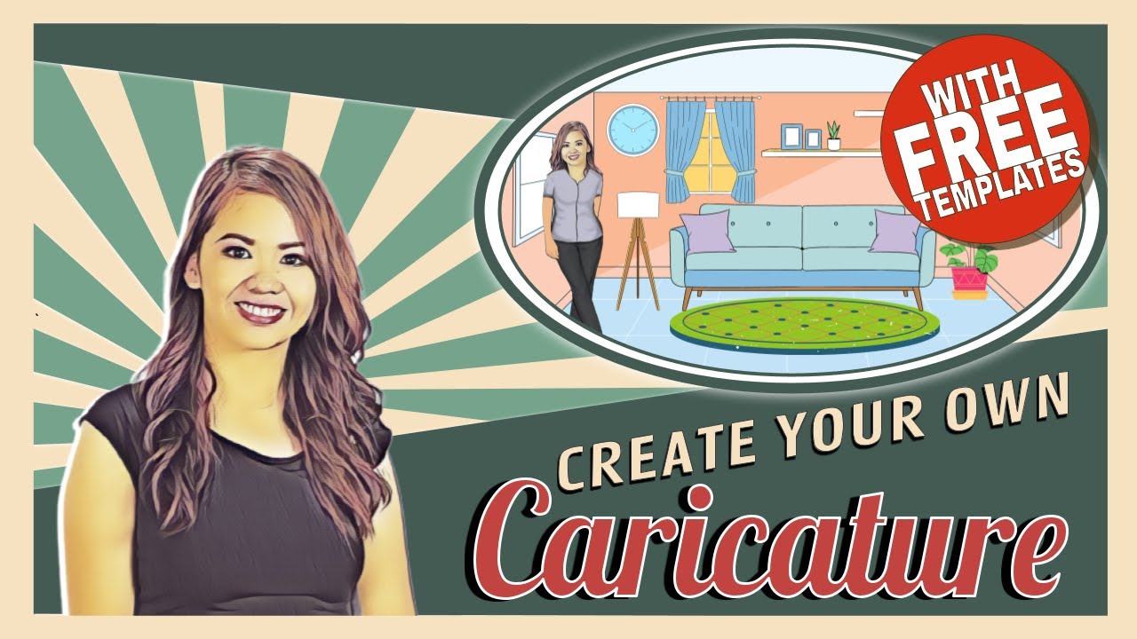 How to Create a Caricature Scene - YouTube