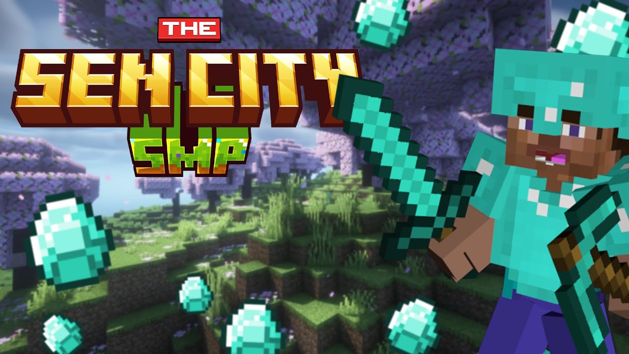 LIVE: Welcome to SEN CITY SMP! | New Minecraft Survival Adventure 🚀🔥 ...