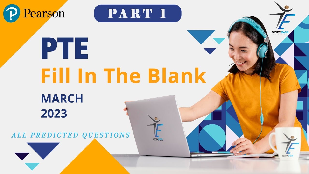 PTE LISTENING FILL IN THE BLANKS | PART-1| MARCH EDITION | MOST ...