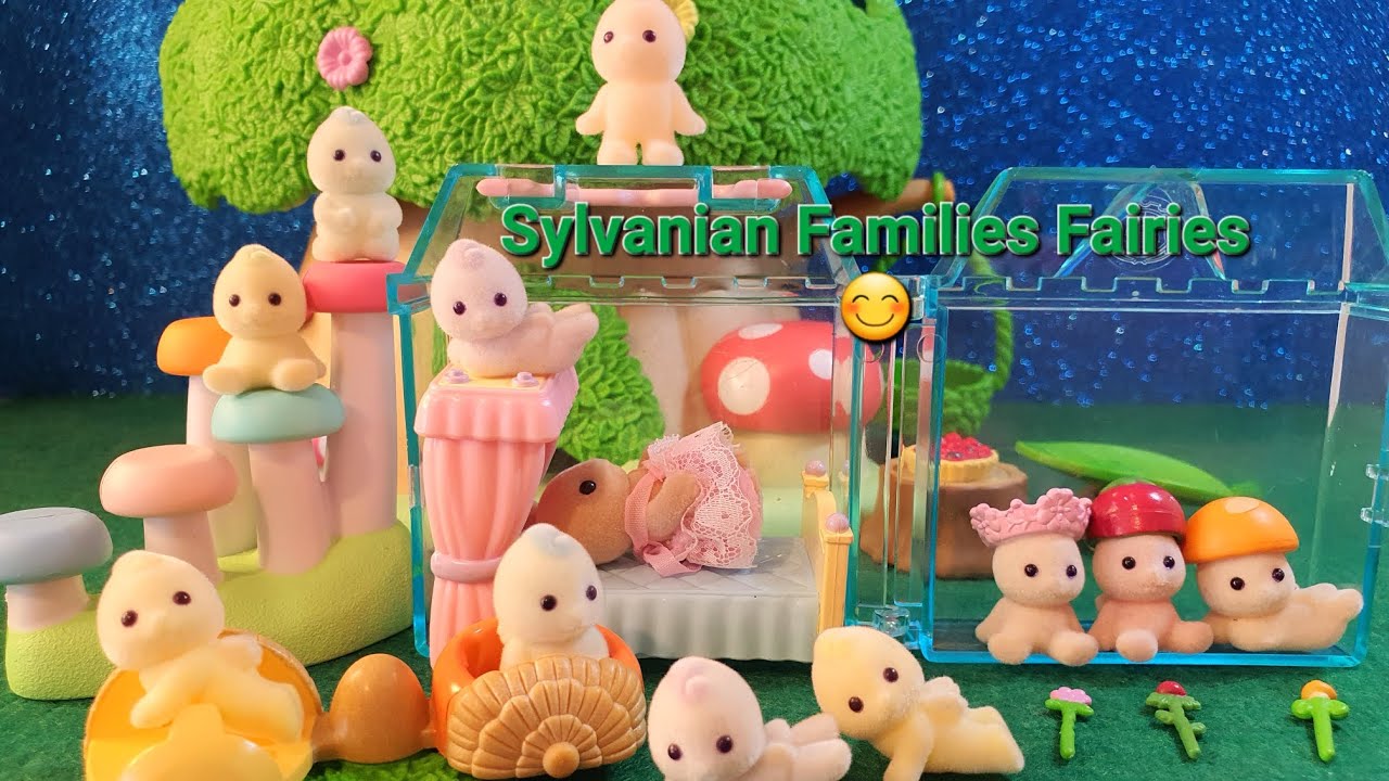 Sylvanian Families Fairies Set/ Misty Forest FairiesTreehouse Set 😊 - YouTube