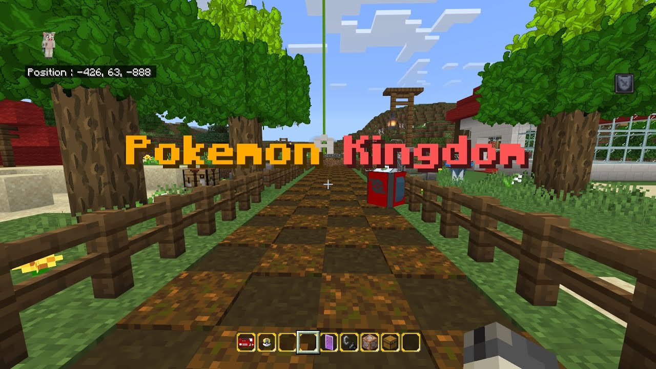 Pokemon Realm [Minecraft Bedrock] Pokemon Kindgom - YouTube