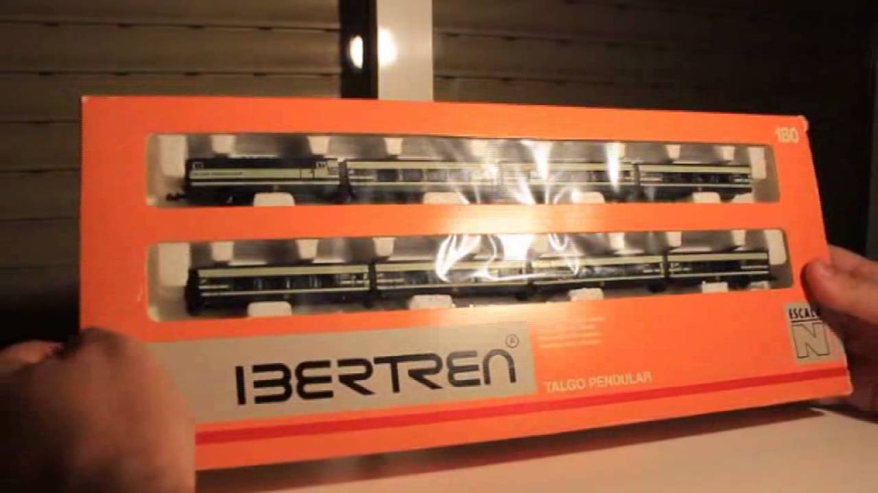 Talgo Pendular en escala N - YouTube