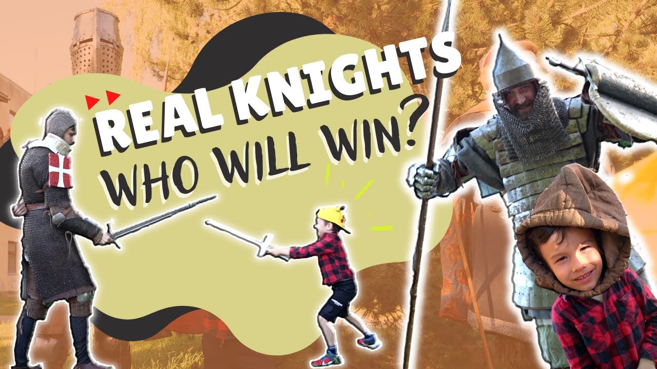 I challenged a real knight to a duel! Fun discovery and exploration ...